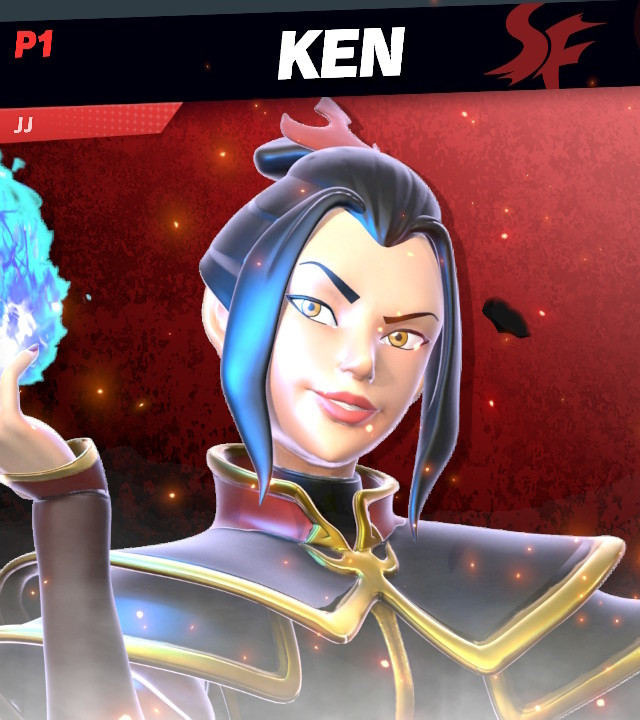 Azula (Avatar) (over Ken) Mod for Super Smash Bros. Ultimate | SSBU Mods