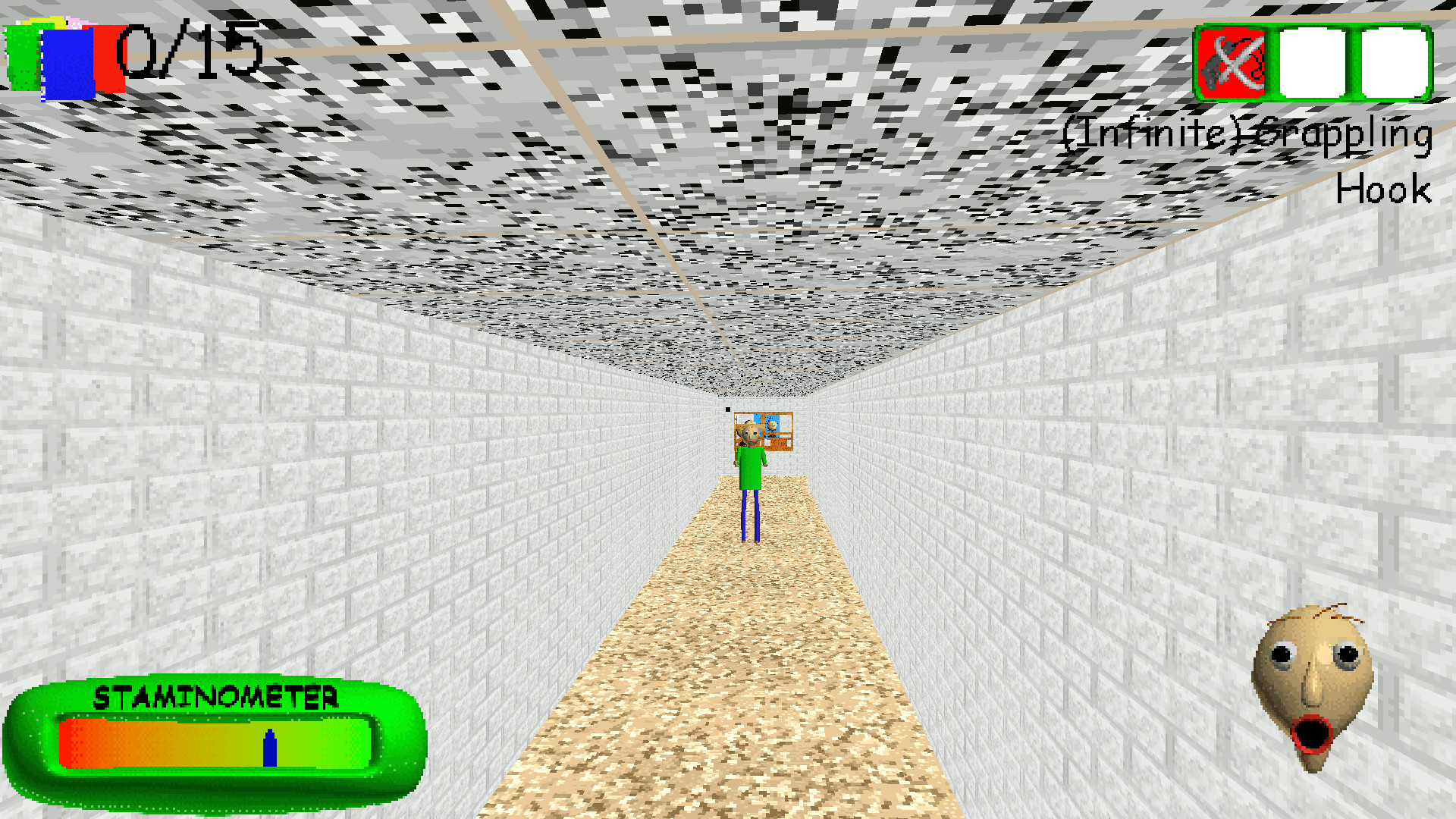 Ceiling Challenge! Mod for Baldi's Basics | Baldi Mods