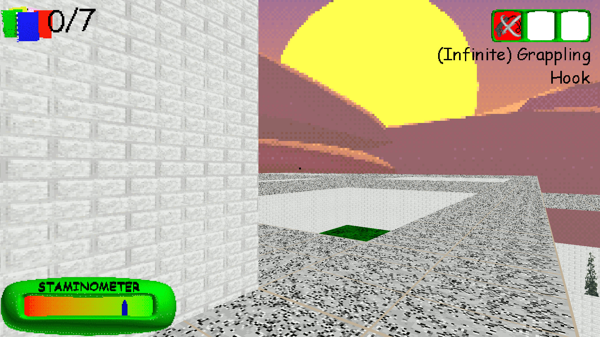 Ceiling Challenge! Mod for Baldi's Basics | Baldi Mods