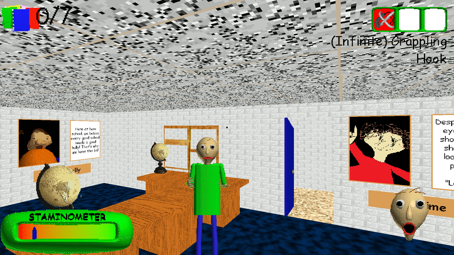 Ceiling Challenge! Mod for Baldi's Basics | Baldi Mods