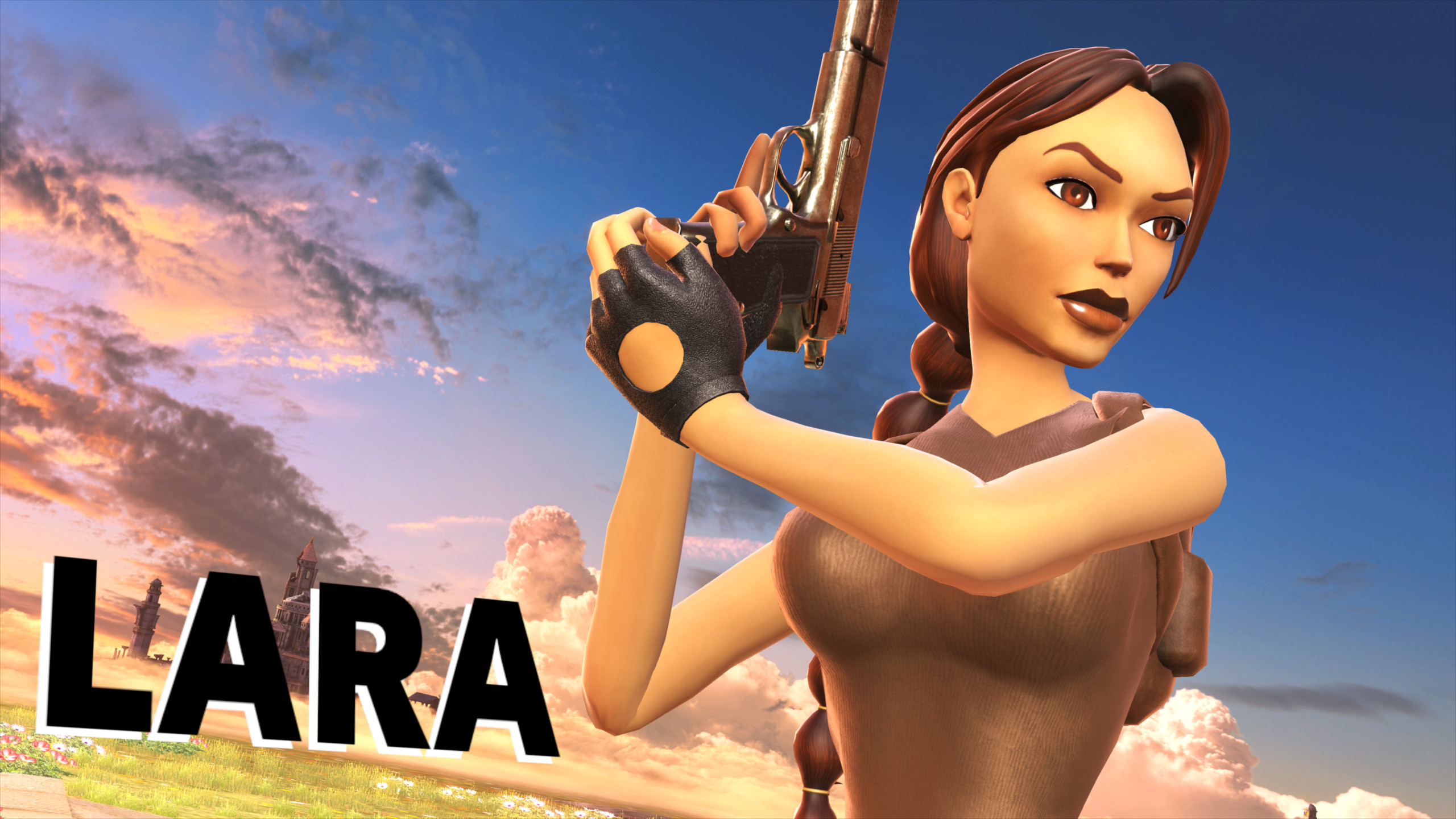 Lara Croft Mod For Super Smash Bros Ultimate Ssbu Mods