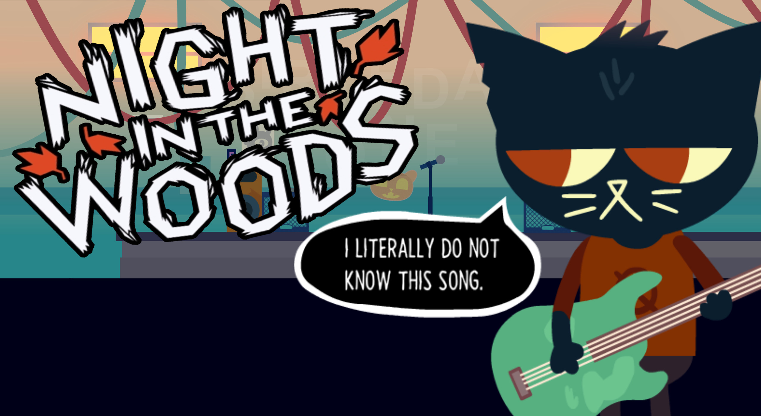 Night in the Woods Band Practice Mod for Friday Night Funkin' | FNF Mods