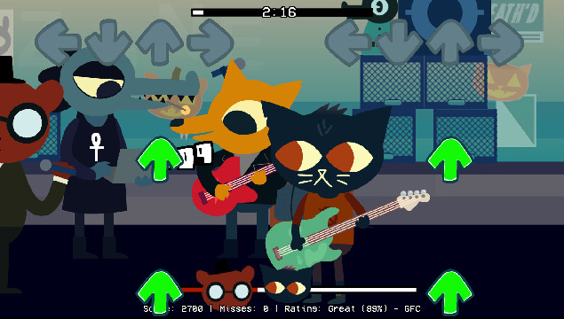 Night in the Woods Band Practice Mod for Friday Night Funkin' | FNF Mods