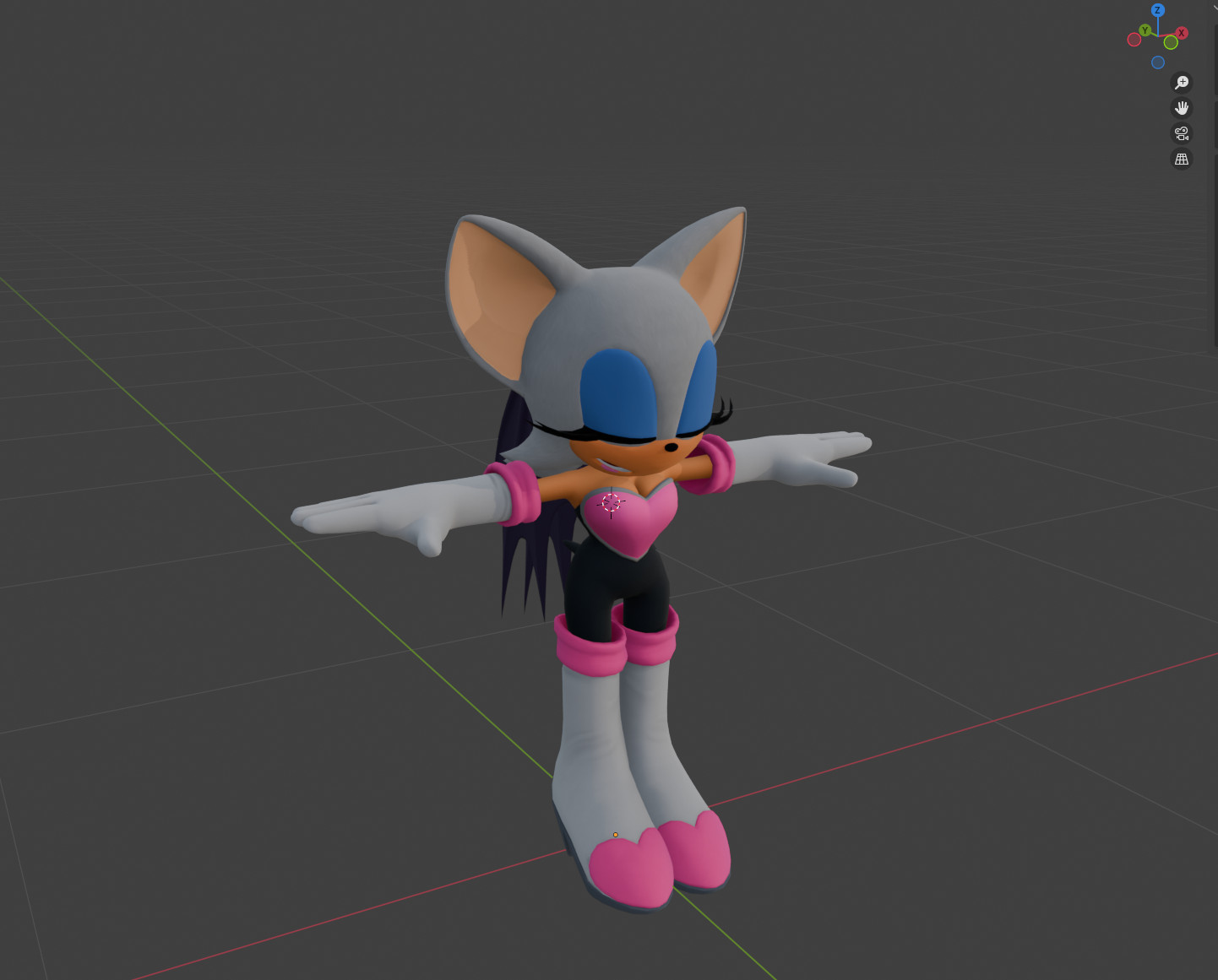 Rouge Model Fix V1 Mod for Shadow Generations | SXSGShadow Mods