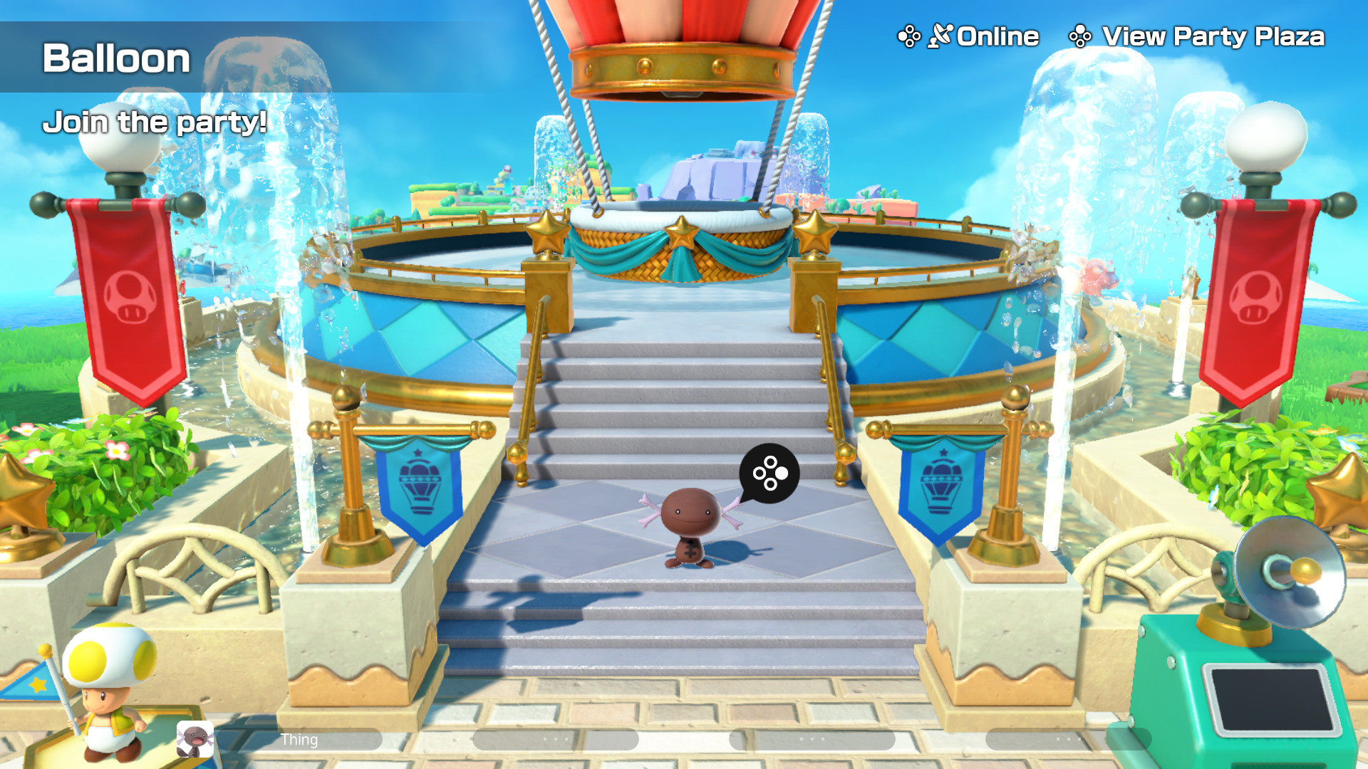 Paldean Wooper Mod for Super Mario Party Jamboree | SMPJ Mods