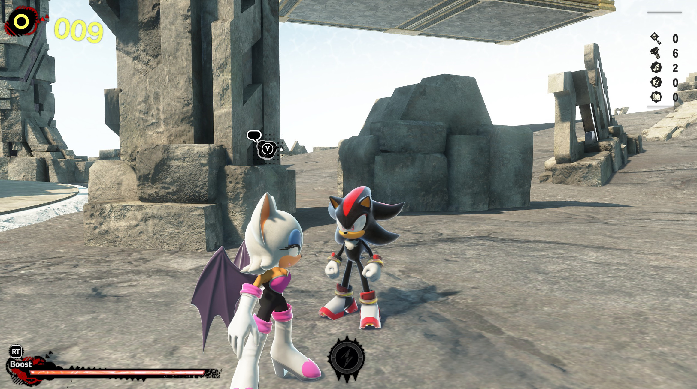 Rouge Model Fix V1 Mod for Shadow Generations | SXSGShadow Mods
