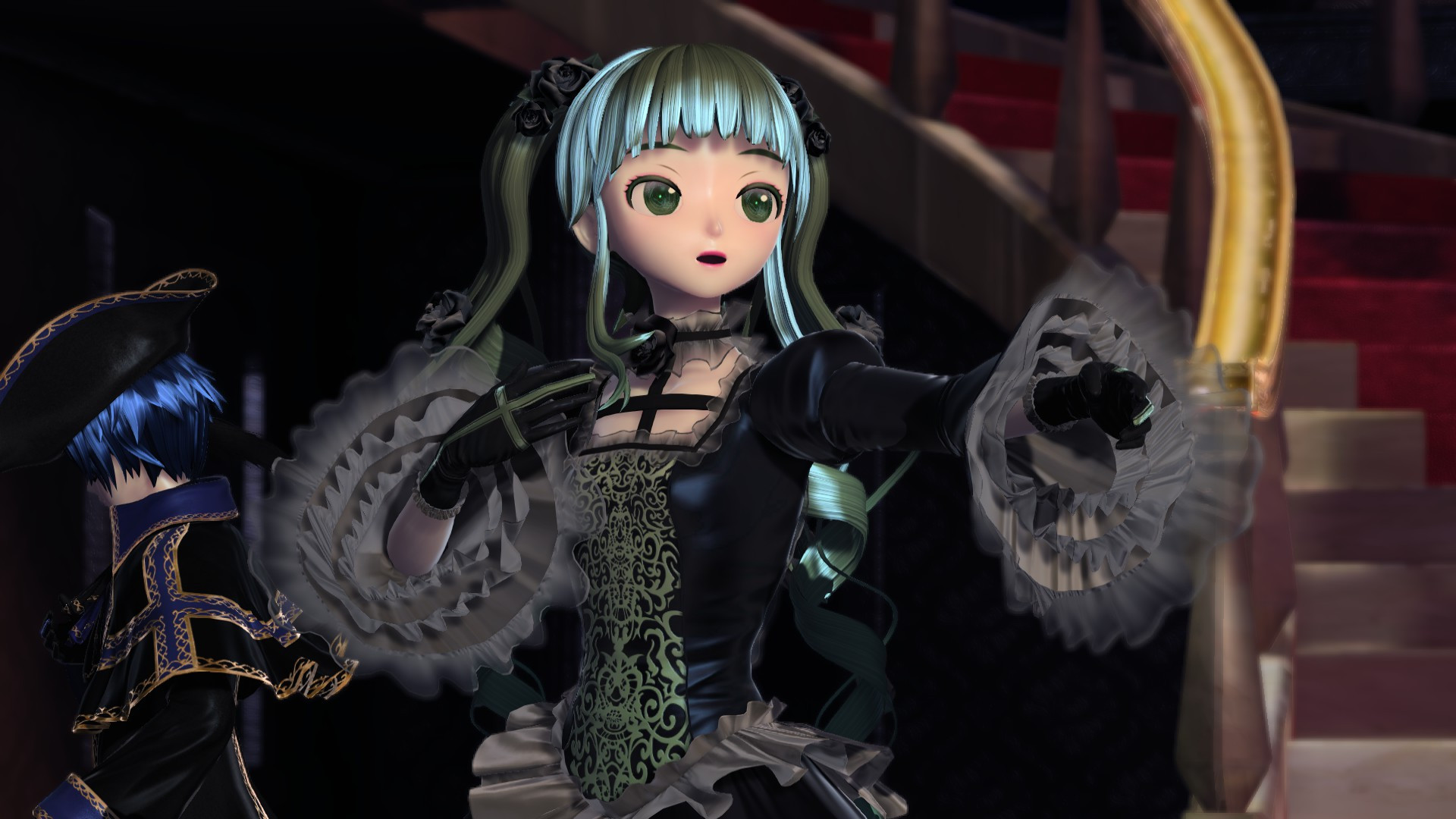 Rosa Bianca/Notte mask removal (for convenience) Mod for Hatsune Miku ...