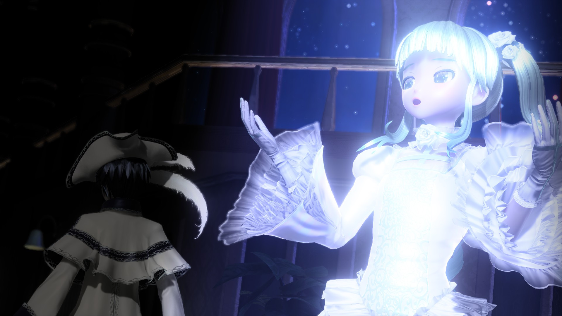 Rosa Bianca/Notte mask removal (for convenience) Mod for Hatsune Miku ...