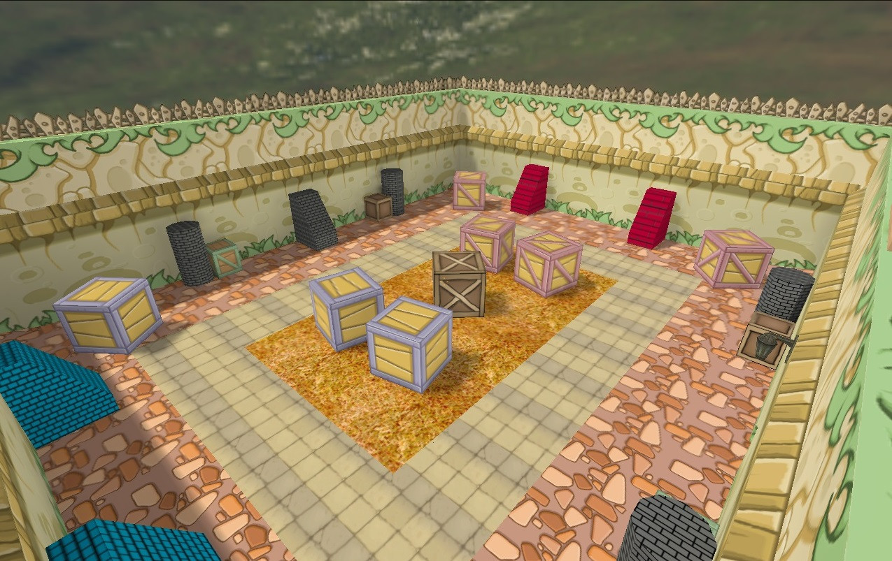 aim_place_cartoon Mod for Counter-Strike 1.6 | CS1.6 Mods