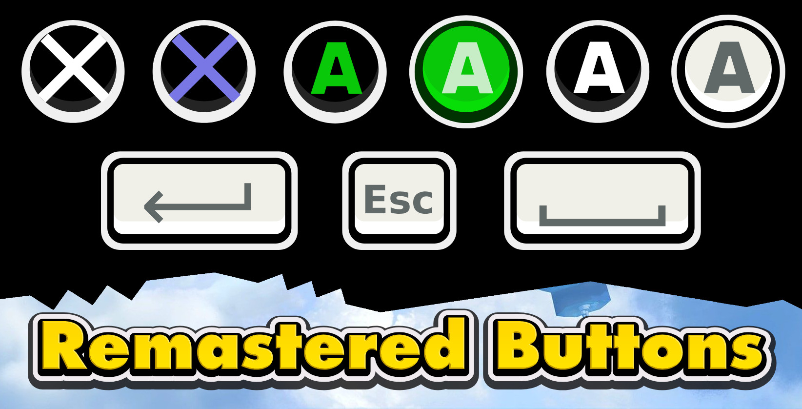 Remastered Buttons Mod for Sonic Lost World | SLW Mods
