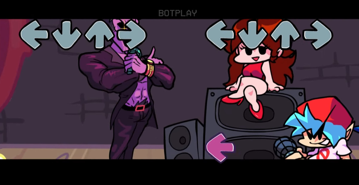 Fresh is the lyric of FUNKADELIX!!! Mod for Friday Night Funkin' | FNF Mods