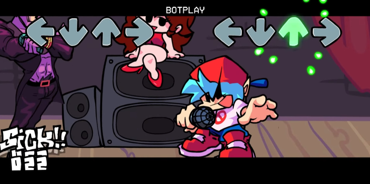 Fresh is the lyric of FUNKADELIX!!! Mod for Friday Night Funkin' | FNF Mods