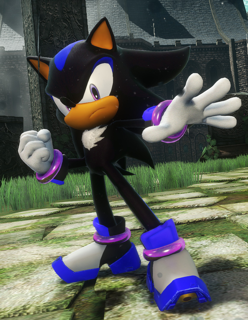 Blue & Purple Shadow Mod for Shadow Generations | SXSGShadow Mods