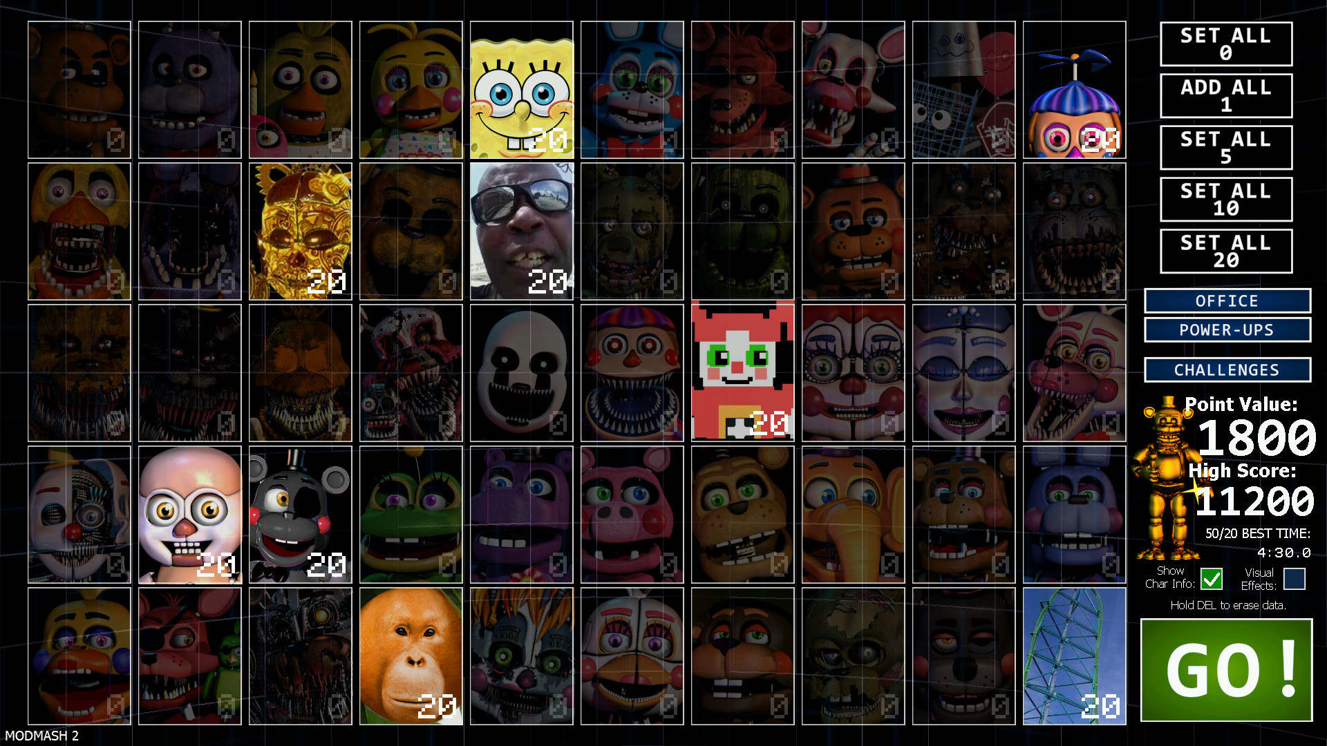 UCN: Mod Mash 2 Mod for Ultimate Custom Night | UCN Mods