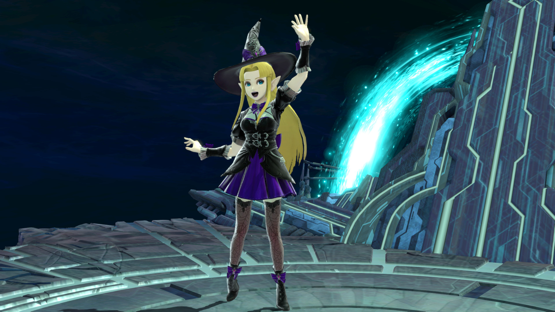 Zelda Witch Costume (Halloween) Mod for Super Smash Bros. Ultimate ...