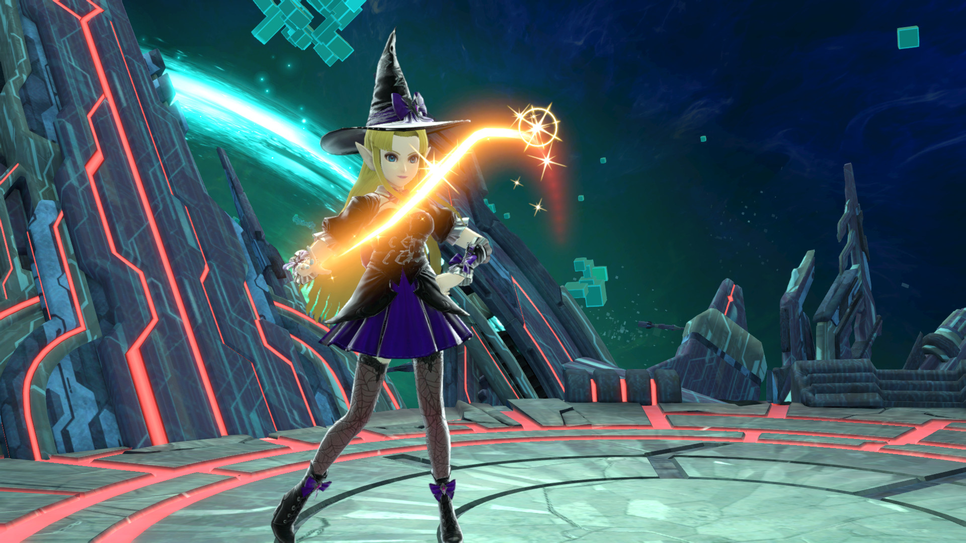 Zelda Witch Costume (Halloween) Mod for Super Smash Bros. Ultimate ...