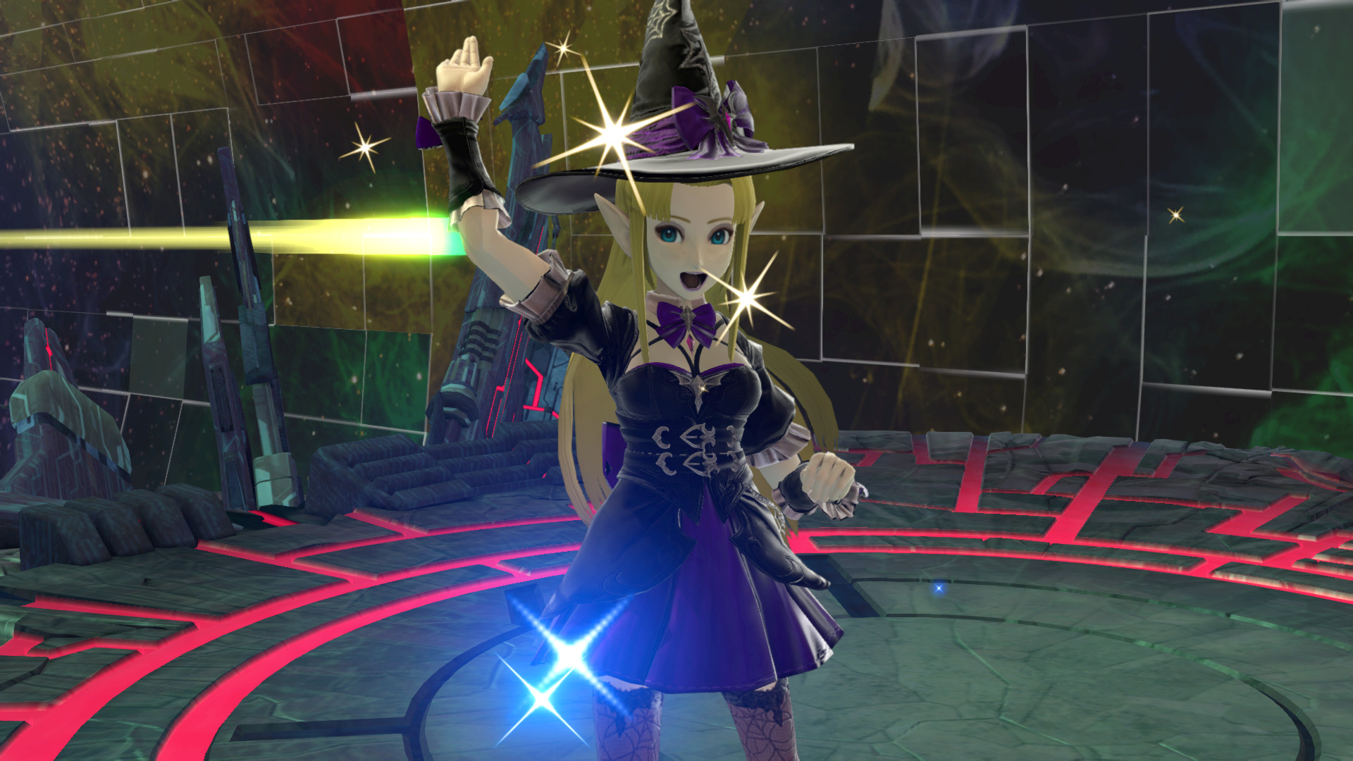 Zelda Witch Costume (Halloween) Mod for Super Smash Bros. Ultimate ...