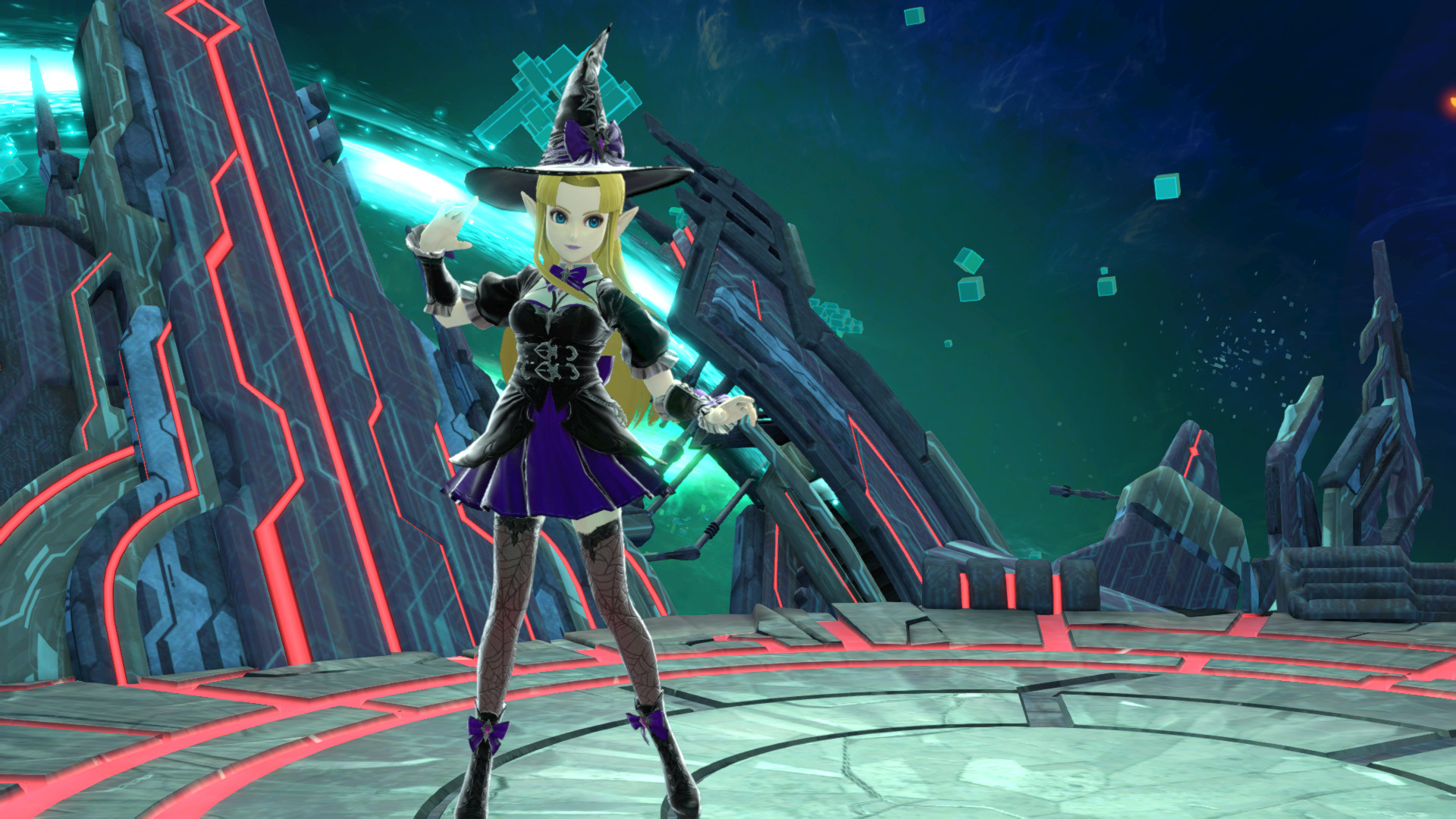 Zelda Witch Costume (Halloween) Mod for Super Smash Bros. Ultimate ...
