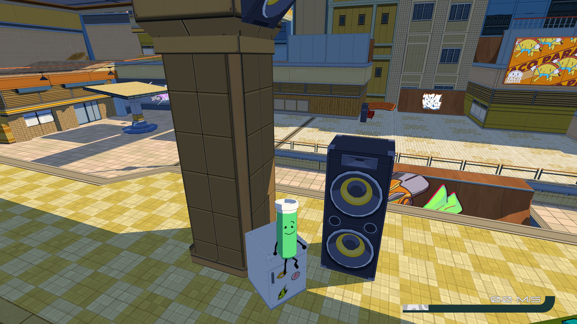 Test Tube!!! (Inanimate Insanity) Mod for Bomb Rush Cyberfunk | BRC Mods