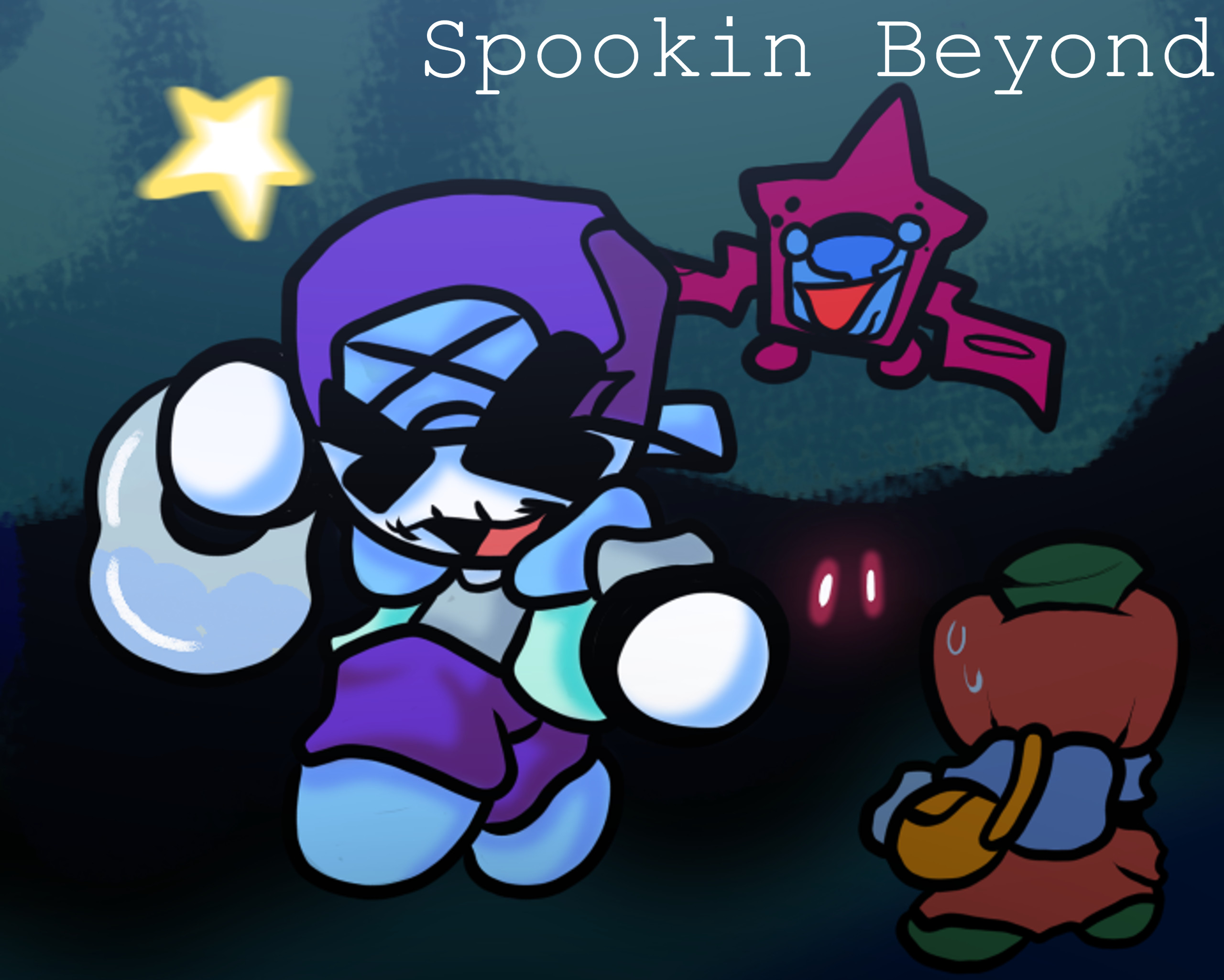 Spookin Beyond (One Shot Pokémon Mod) Mod for Friday Night Funkin ...