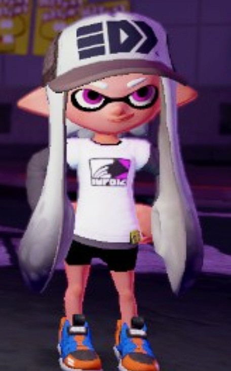 White and Soft Pink Color Lock Mod for Splatoon | Splatoon Mods