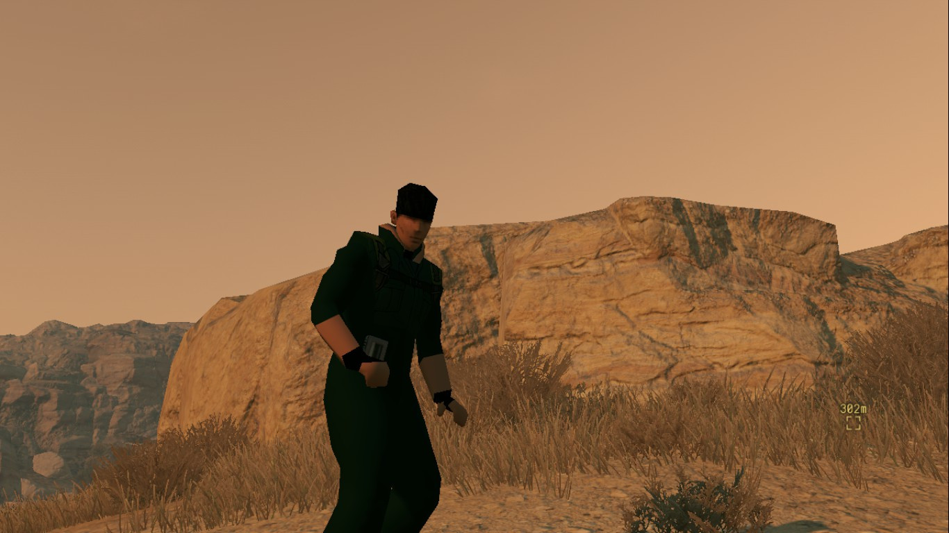 MGS1 Snake - Metal Gear 1987 Mod for Metal Gear Solid V: The Phantom ...