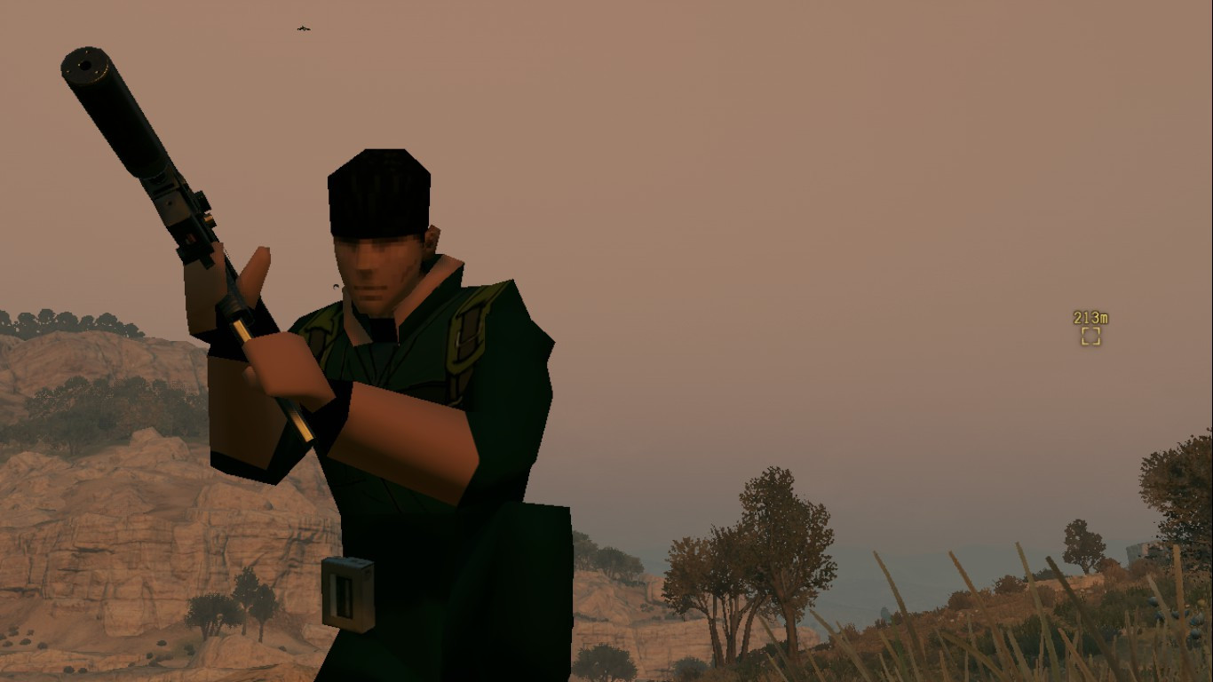 MGS1 Snake - Metal Gear 1987 Mod for Metal Gear Solid V: The Phantom ...