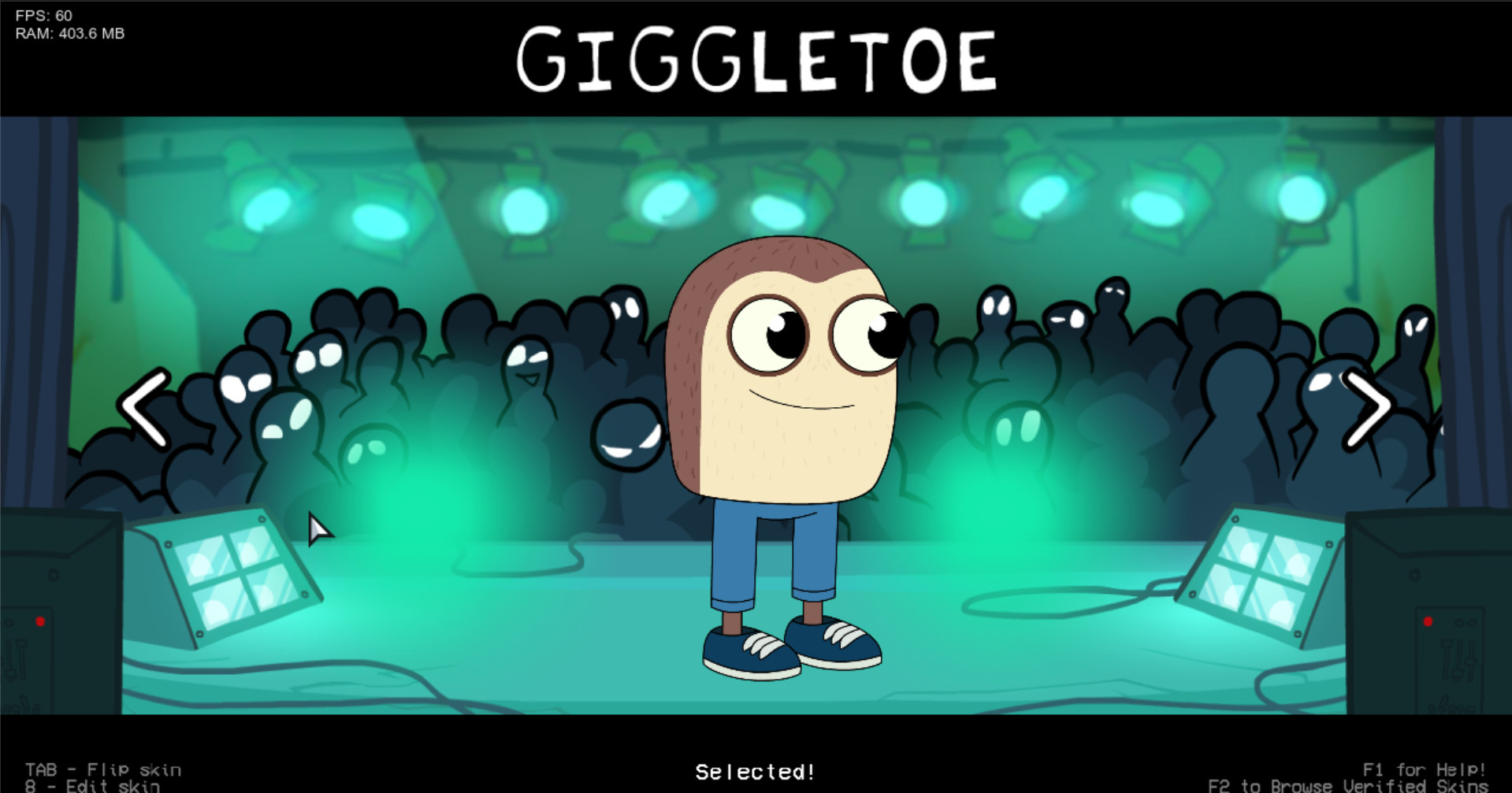 giggletoe playble on physic online Mod for Friday Night Funkin' | FNF Mods