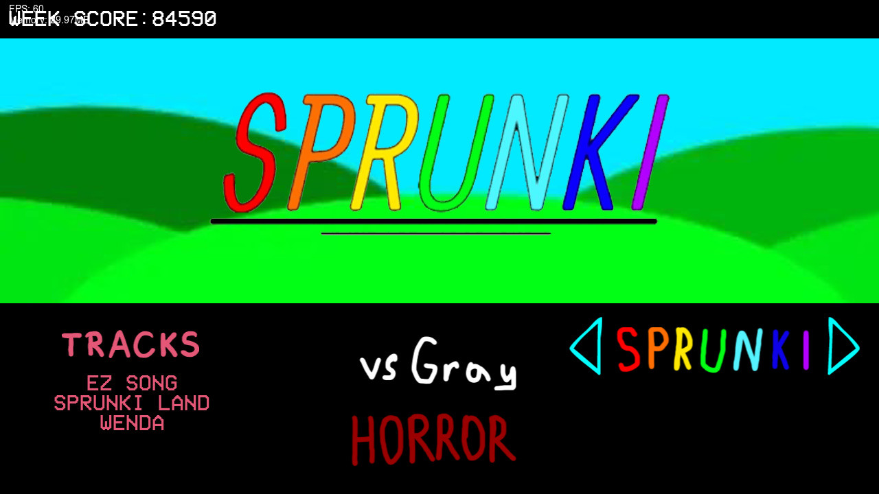 FNF vs Gray (SPRUNKI) Mod for Friday Night Funkin' | FNF Mods