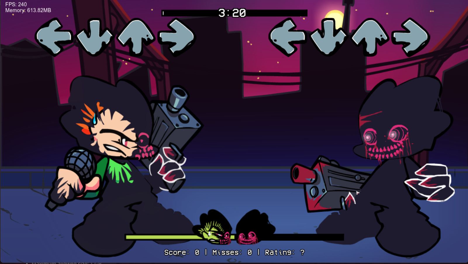 NotMonika17's Corruption Fan charts Mod for Friday Night Funkin' | FNF Mods