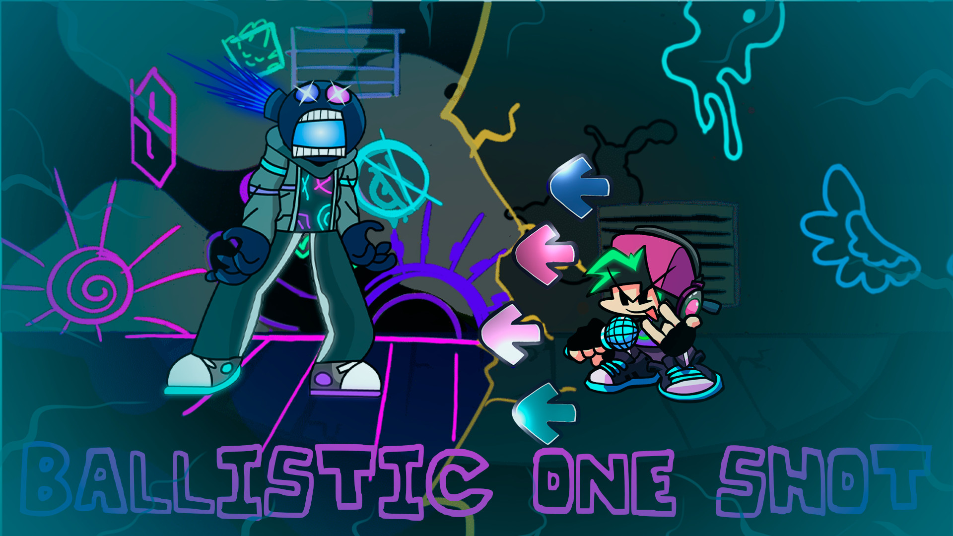 Neo Whitty Universe (One Shot) Mod for Friday Night Funkin' | FNF Mods