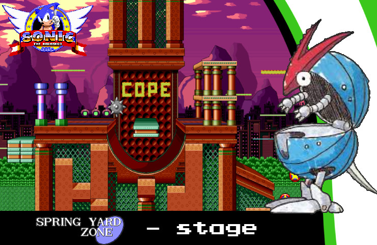 Sonic the Hedgehog - Spring Yard Zone (9.5/CMC+) Mod for Super Smash ...