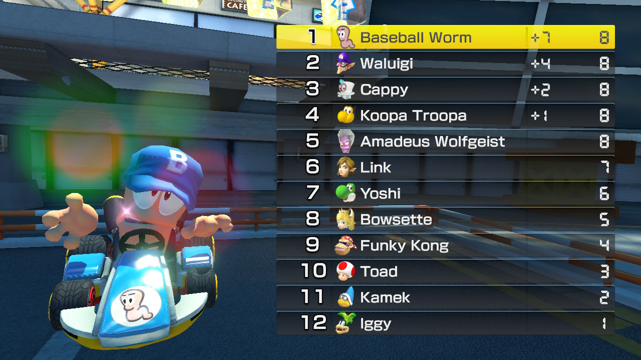 Worm Armageddon playable Mod for Mario Kart 8 Deluxe | MK8D Mods