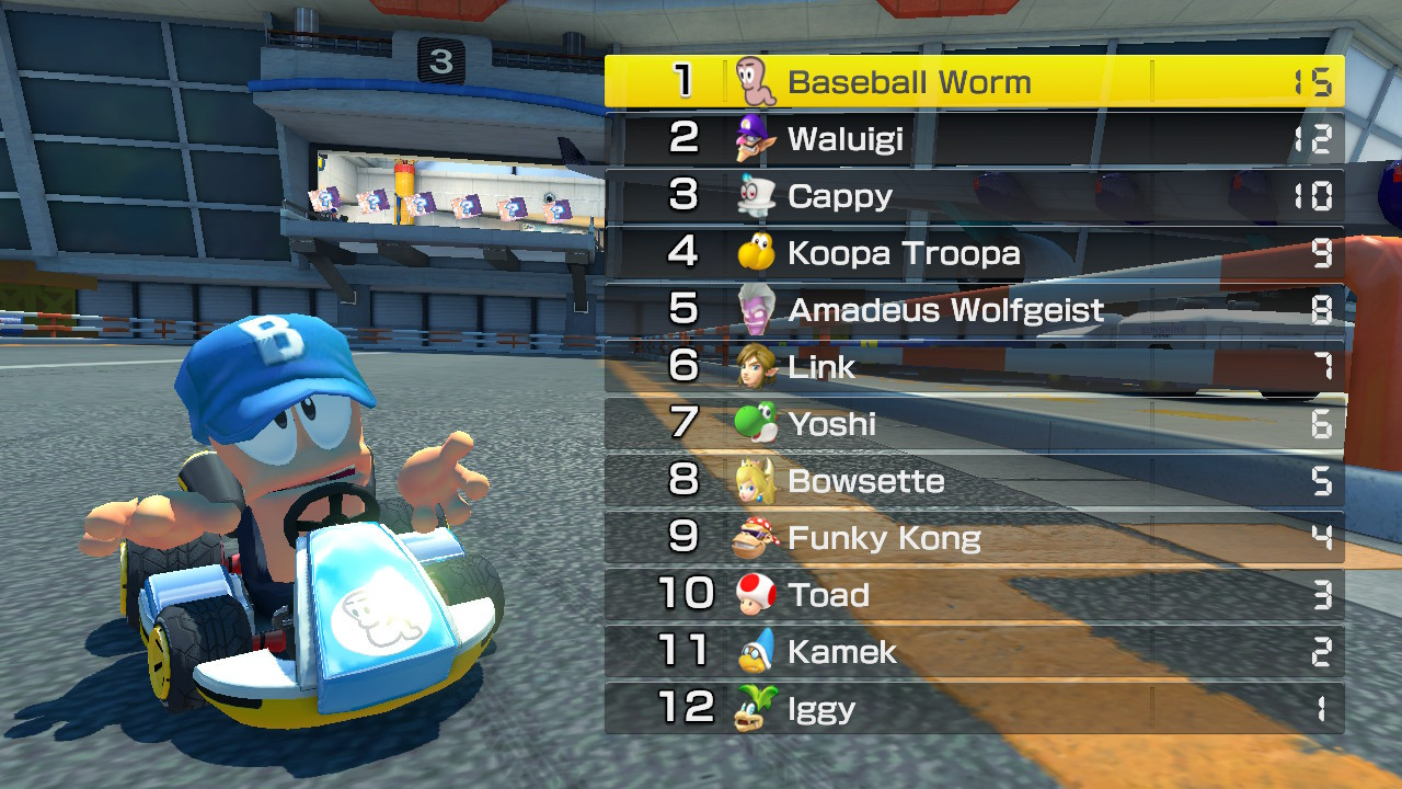 Worm Armageddon playable Mod for Mario Kart 8 Deluxe | MK8D Mods