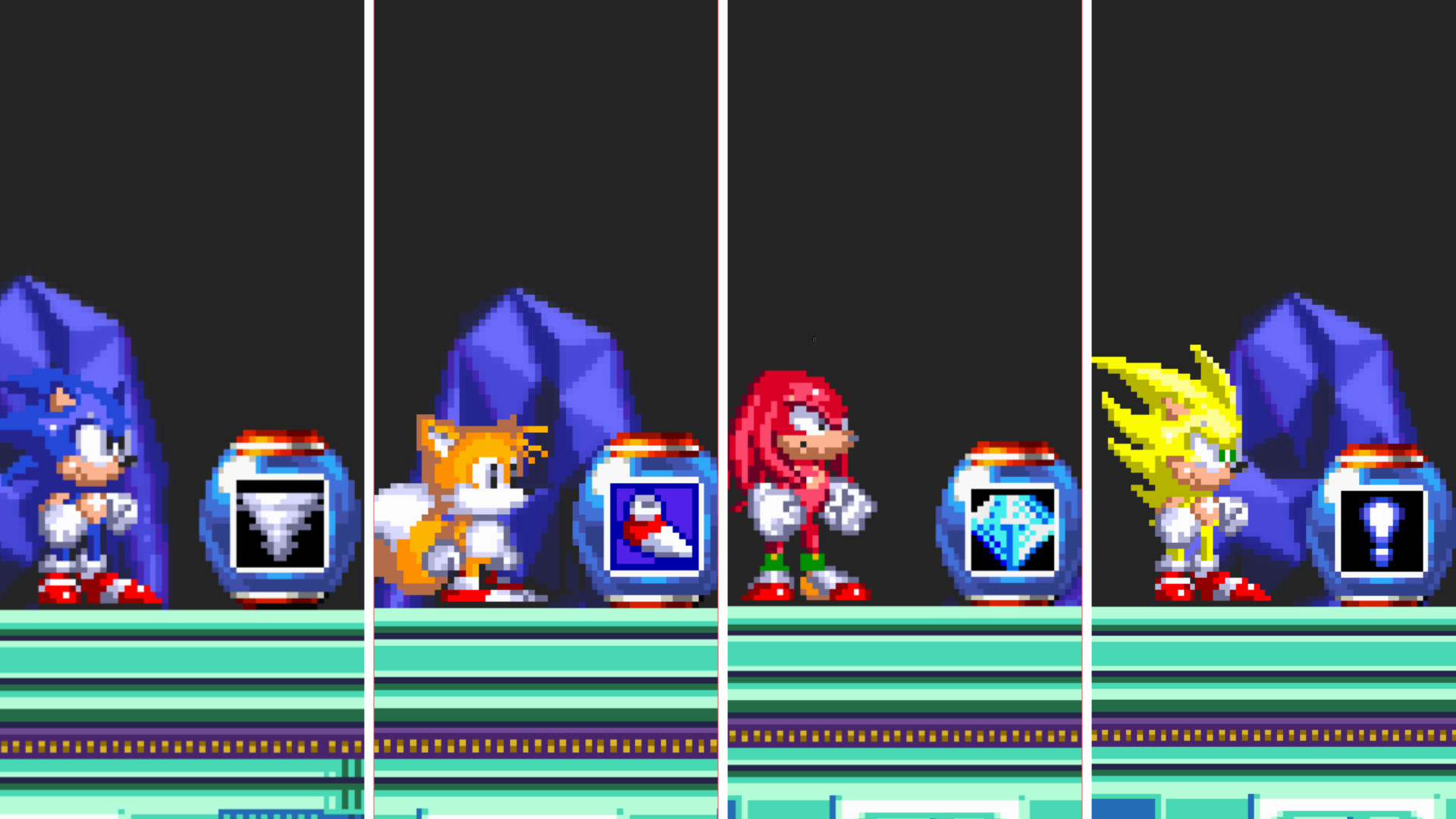 Sonic Advance 2&3 Monitors + Support Mod for Sonic 3 A.I.R. | S3AIR Mods