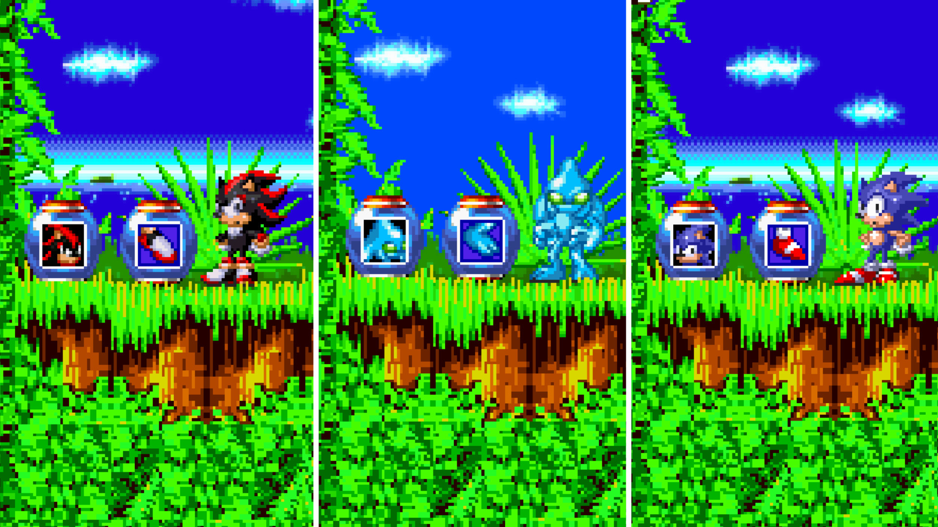 Sonic Advance 2&3 Monitors + Support Mod for Sonic 3 A.I.R. | S3AIR Mods