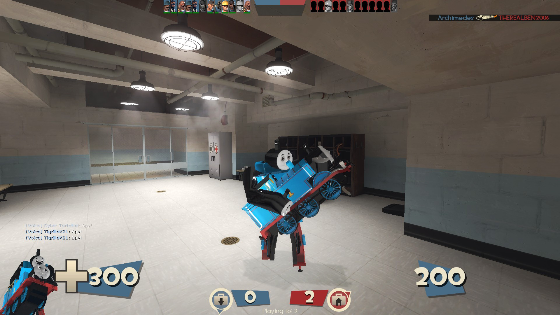 Thomas The Gun/Playermodel (Casual Compatible) Mod for Team Fortress 2 ...