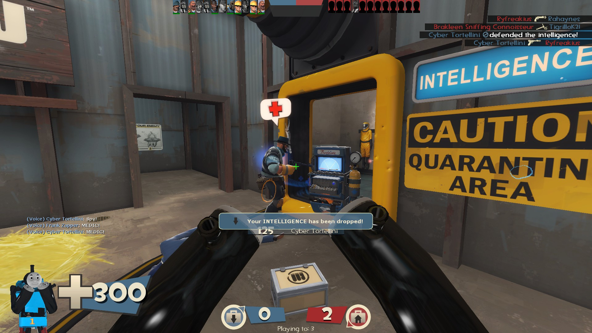 Thomas The Gun/Playermodel (Casual Compatible) Mod for Team Fortress 2 ...