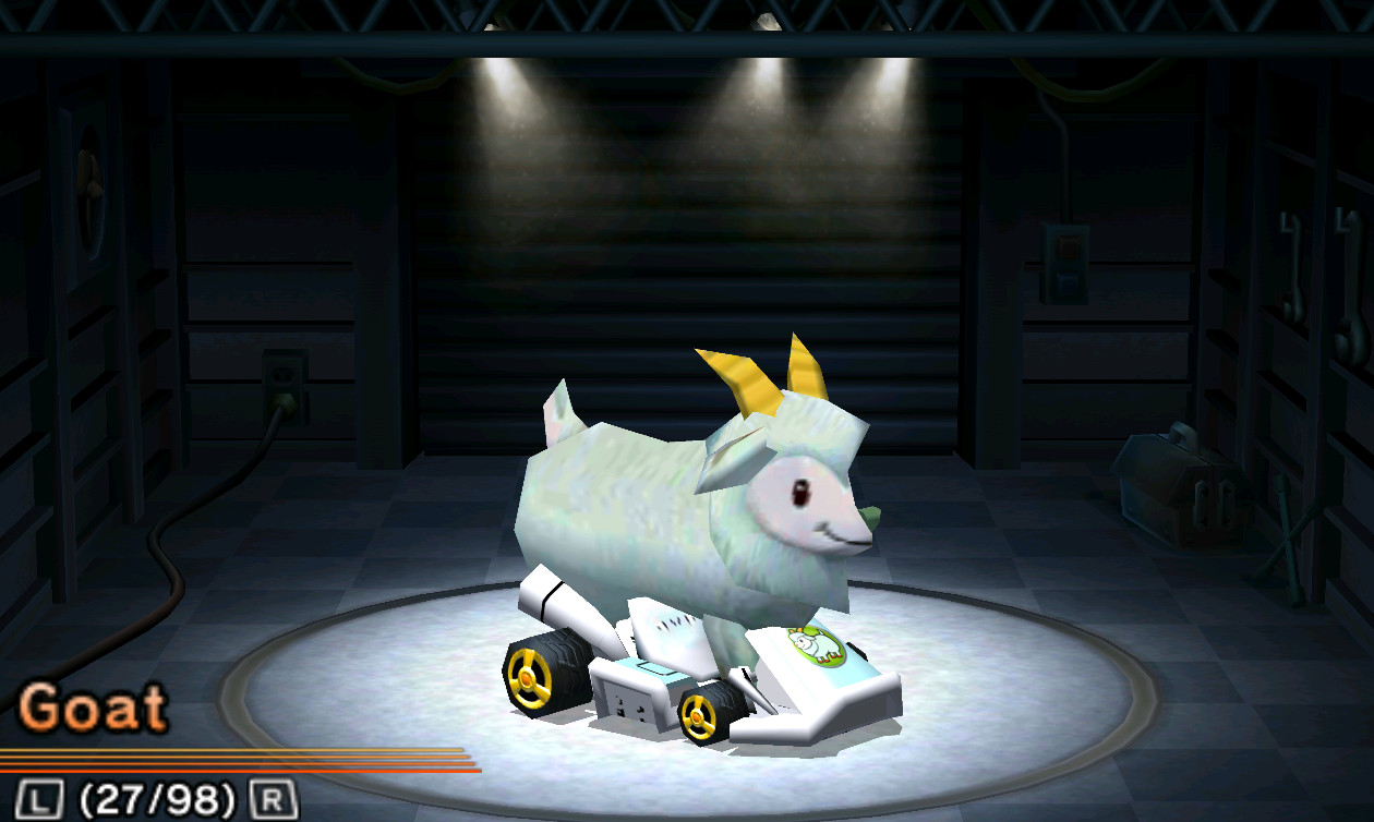 Goat Mod for Mario Kart 7 | MK7 Mods