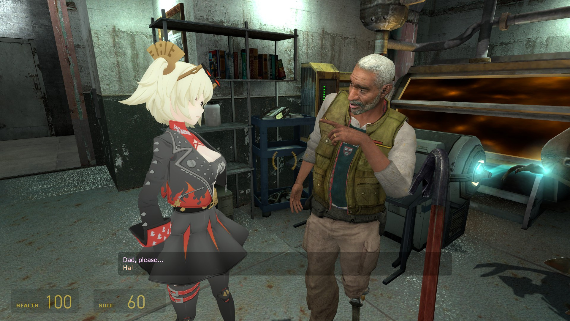 Burnice White (Zenless Zone Zero) replaces Alyx Mod for Half-Life 2 ...