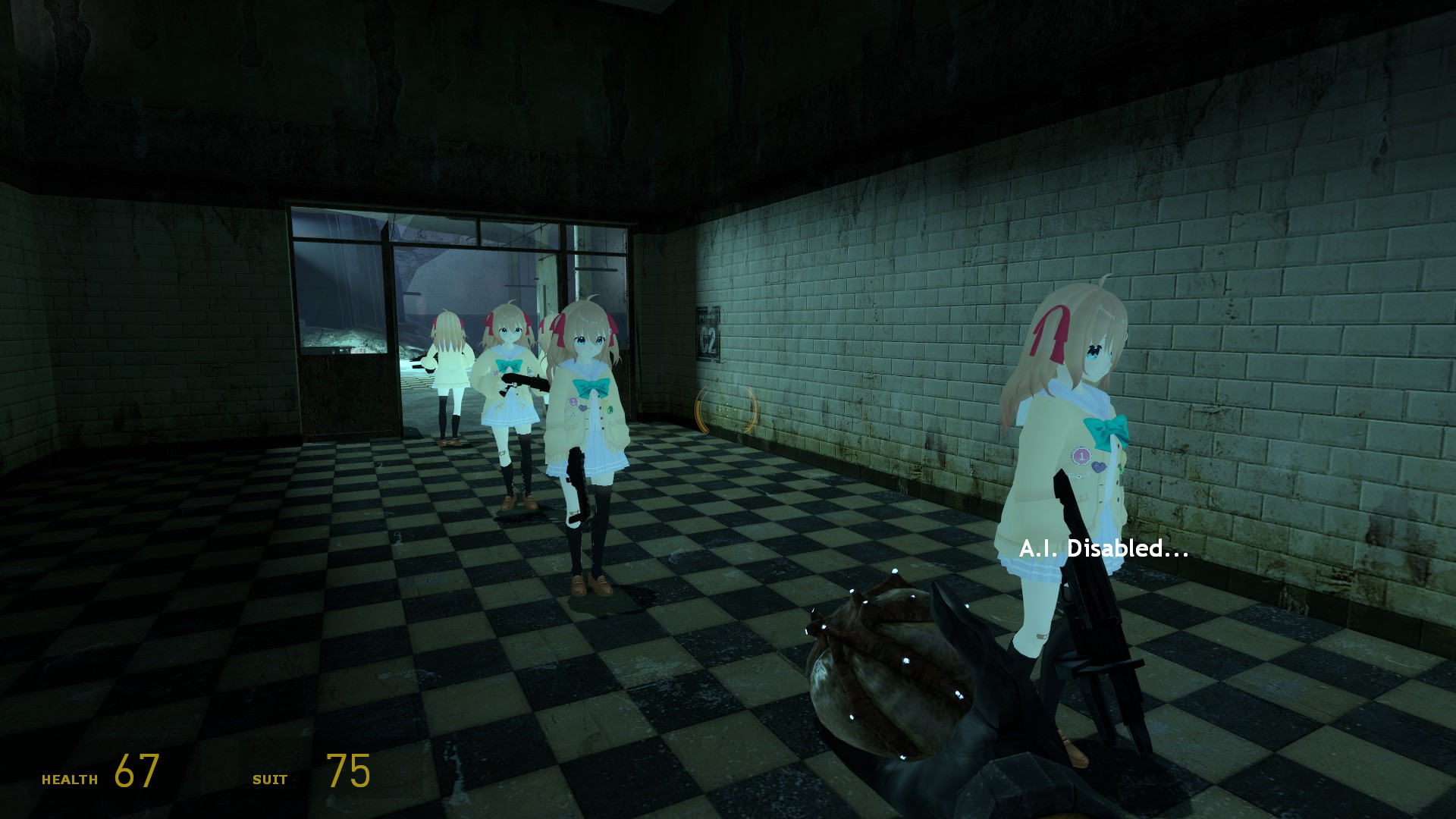 Neuro-sama & Evil Neuro-sama replaces all Combine Mod for Half-Life 2 | HL2 Mods