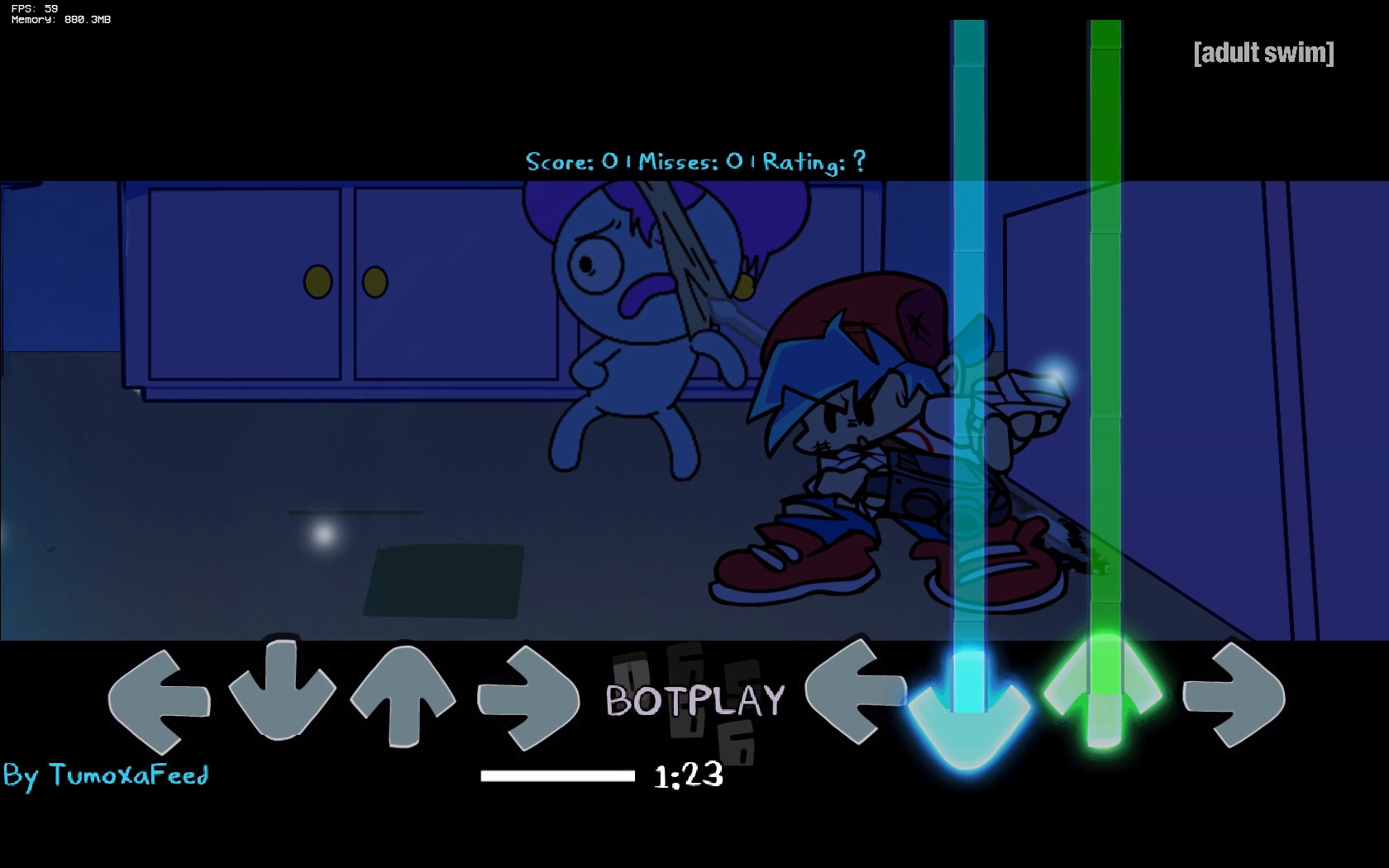 Mindless Lem0dy Mix charted Mod for Friday Night Funkin' | FNF Mods