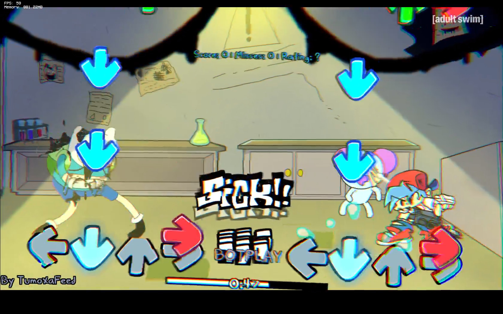 Mindless Lem0dy Mix charted Mod for Friday Night Funkin' | FNF Mods