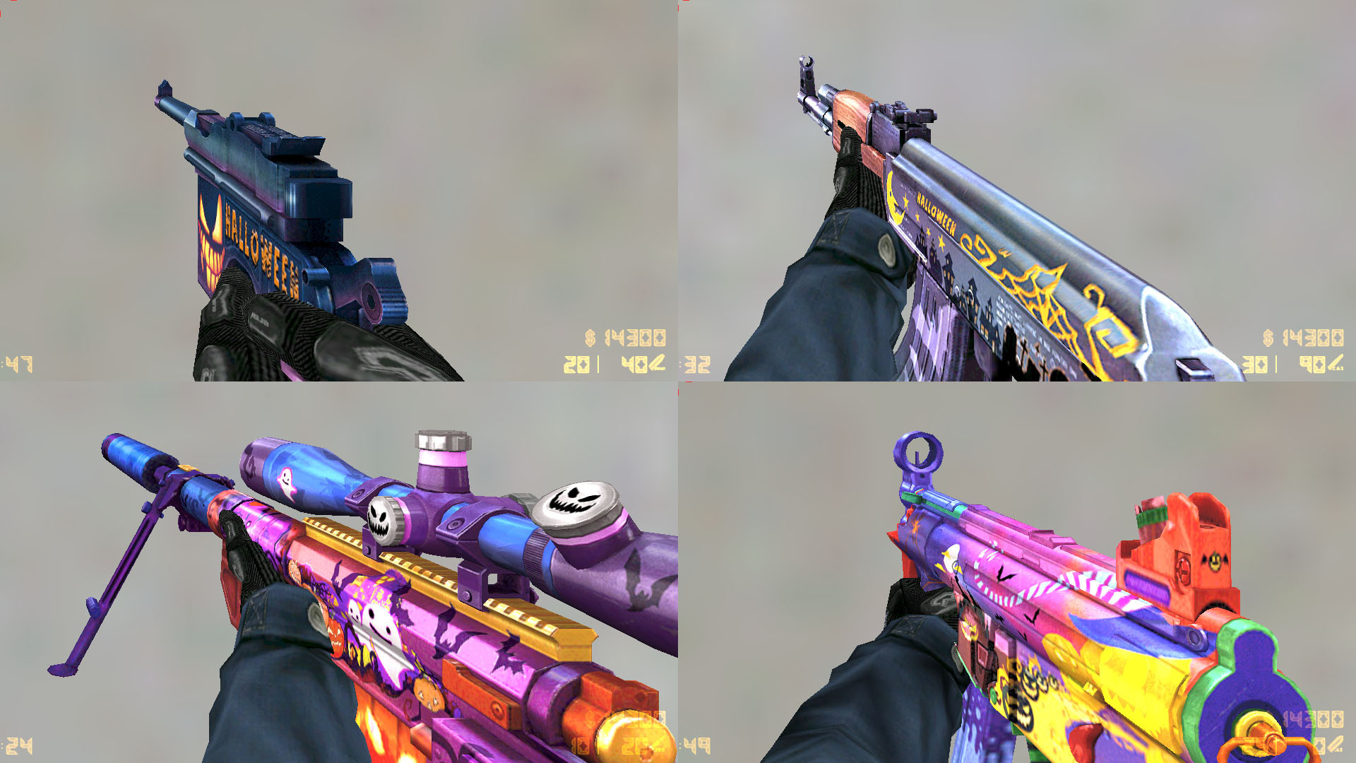 Crossfire Ultimate Halloween Pack Mod for Counter-Strike 1.6 | CS1.6 Mods