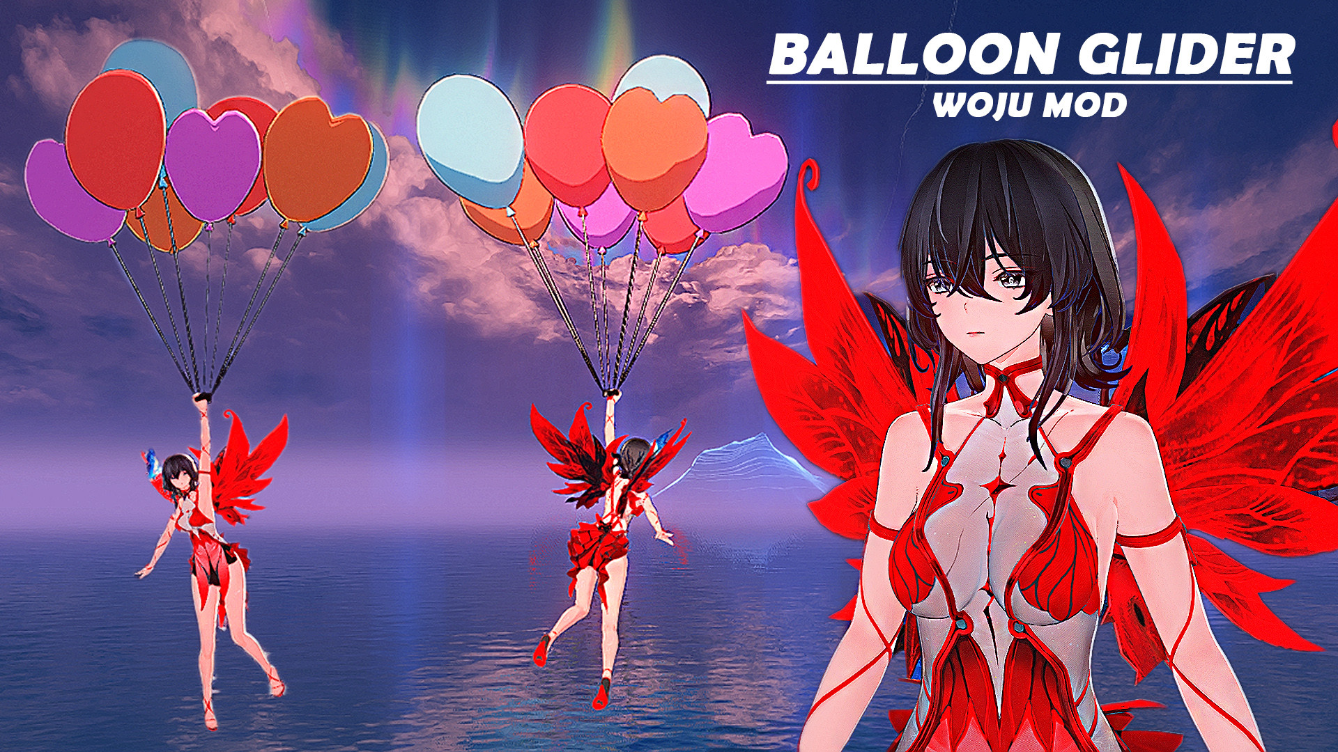 Woju - Balloon Glider Mod for Wuthering Waves | WuWa Mods