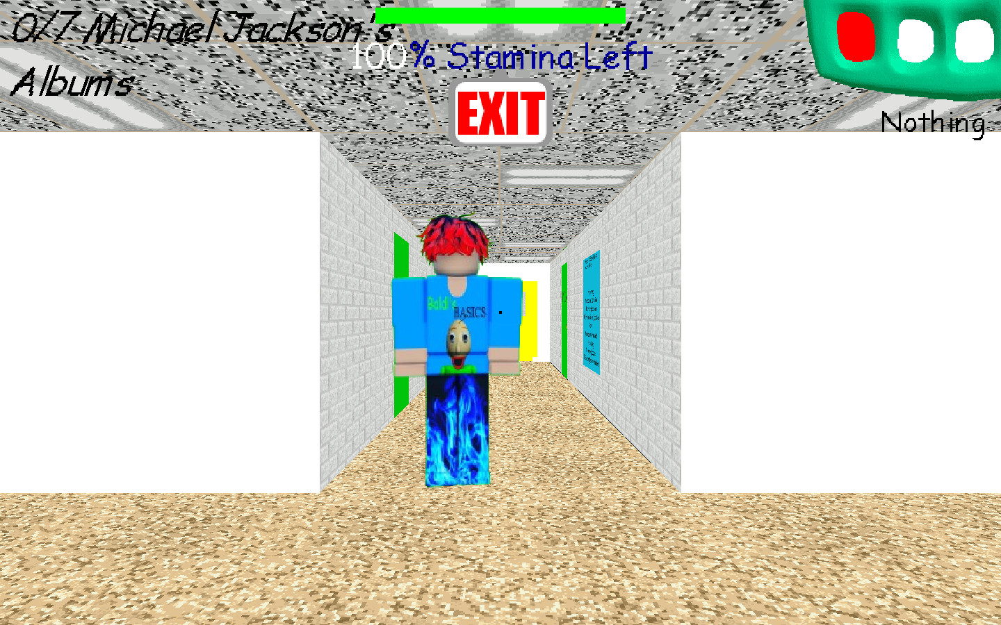 Kenneth's Basics in Collecting MJ's Albums Mod for Baldi's Basics ...