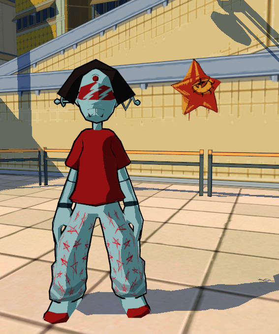 NERDI (OC) Mod for Bomb Rush Cyberfunk | BRC Mods