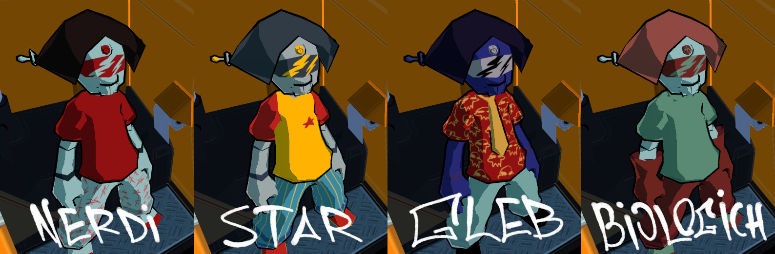 NERDI (OC) Mod for Bomb Rush Cyberfunk | BRC Mods