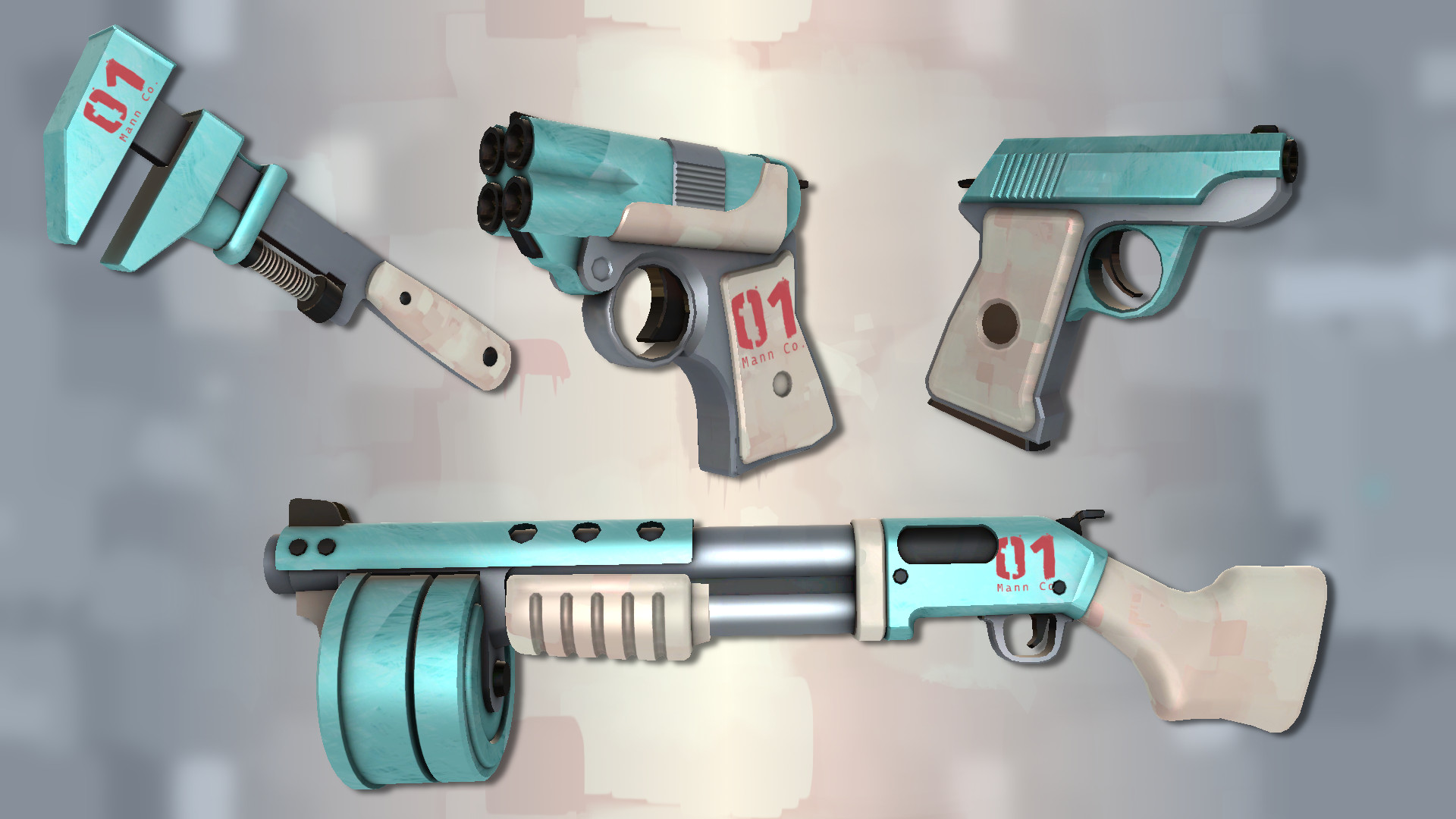 Future Toned War Paint Mod for Team Fortress 2 | TF2 Mods