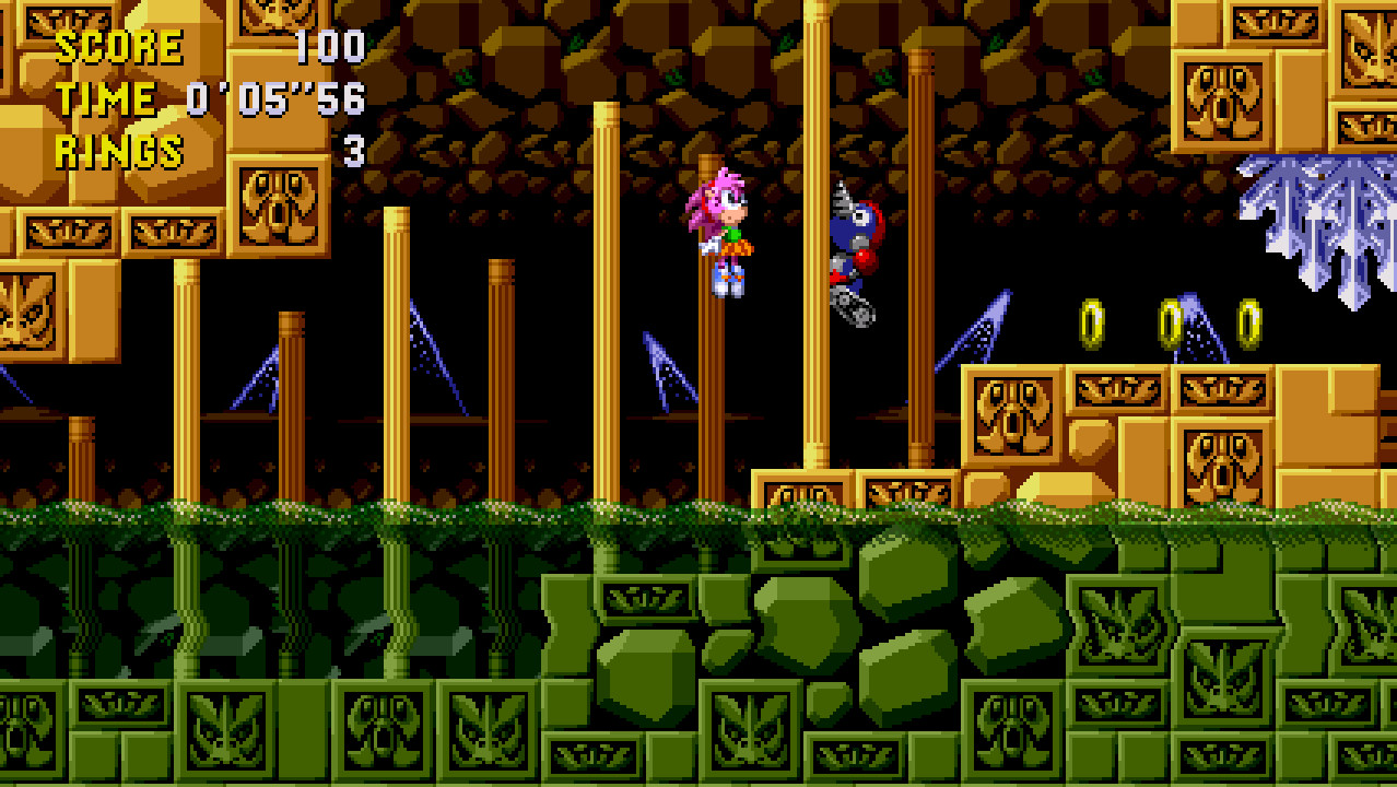 Origins+ Amy's Sprites (Archive) Mod for Sonic the Hedgehog Forever ...